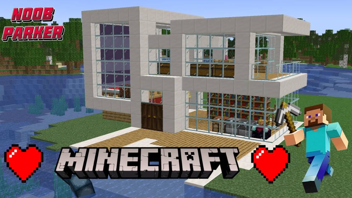 Майнкрафт - Как быстро построить современный Дом