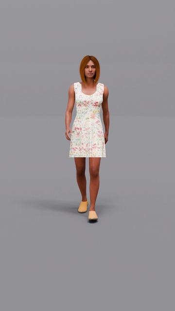 Смена платья.