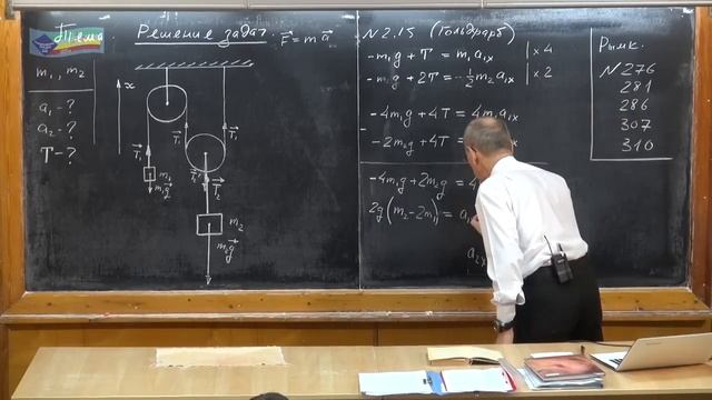 315. Урок 315. Решение задач динамики
