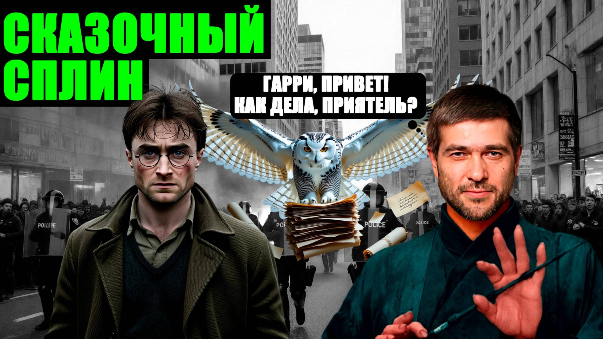 Шикарный ответ Гарри Поттера Александру Васильеву (Сплин). Букля уже в пути