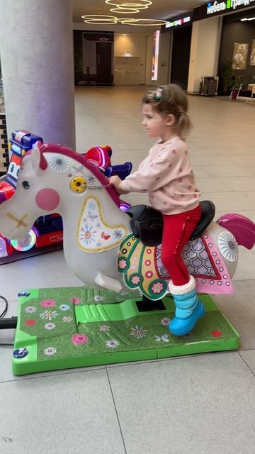 На лошпадке #ева #2года10месяцев  20 января