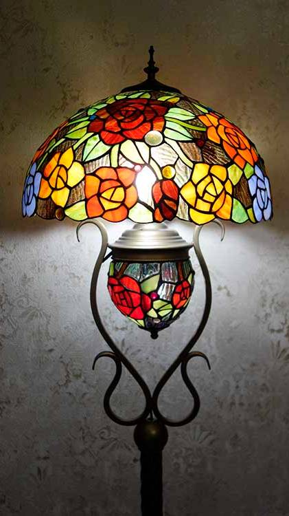 Торшер тиффани RCN 01 F