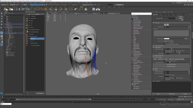 06. Beard and Mustache Hair Refinement