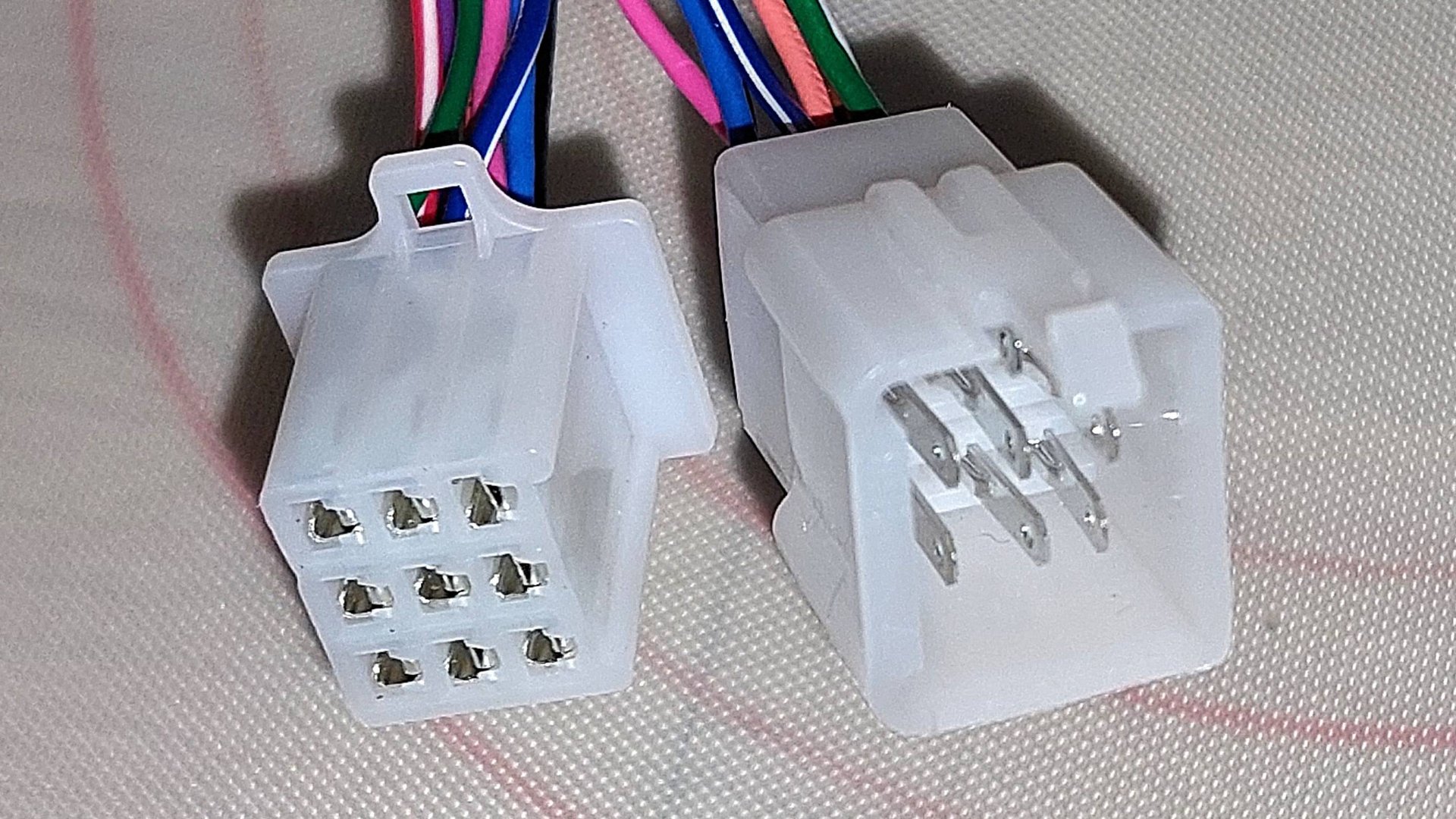 Как разобрать мото разъёмы