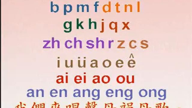 聲母韻母歌 (1)