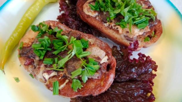 Завтрак из 2-х последних грибов дачного сезона