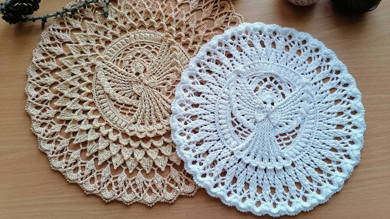 Салфетка Ангел 19-20 ряды