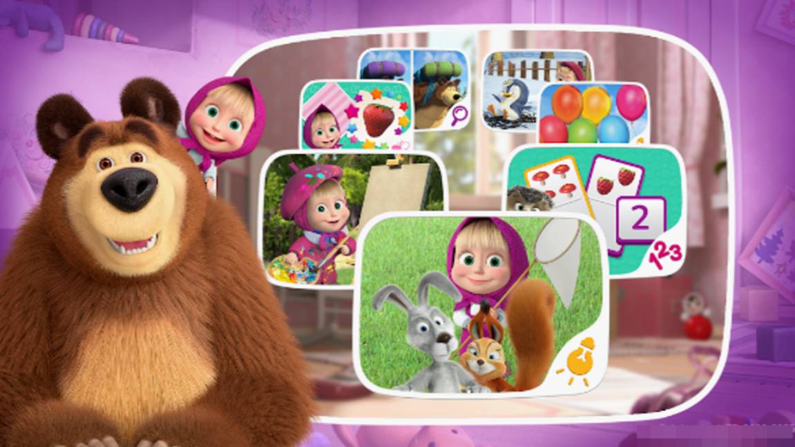 Маша и Медведь Сборник|Сборник Развивающих и Обучающих Игр для Малышей|Маша и Медведь Смотреть