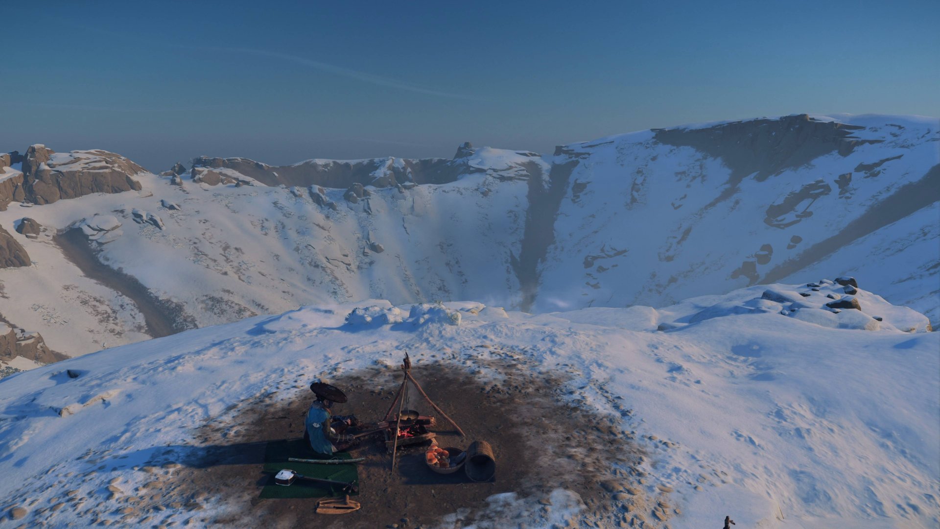 Ghost of Yotei (PS5 Pro) - серия 15 - Взбираемся на гору Йотей