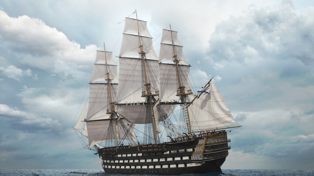 Сборка парусника 12 Апостолов . .