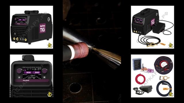 Установка для аргонодуговой сварки Старт technoTIG 230 AC-DC Pulse Сварка тонкой нержавеющей стал