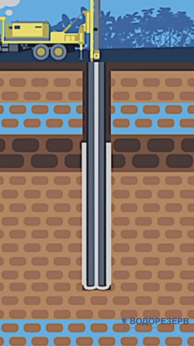 Цементация затрубного пространства при бурении скважин на воду