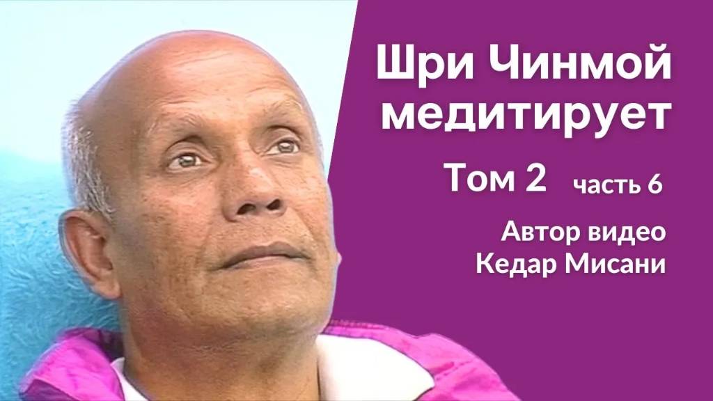 Шри Чинмой медитирует, том 2, часть 6. Автор видео Кедар Мисани