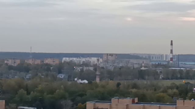 Вид на Голицыно с 17этажа