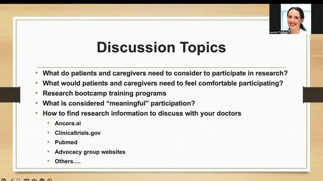 Patient Engagement in Research Pheochromocytoma Paraganglioma Panel