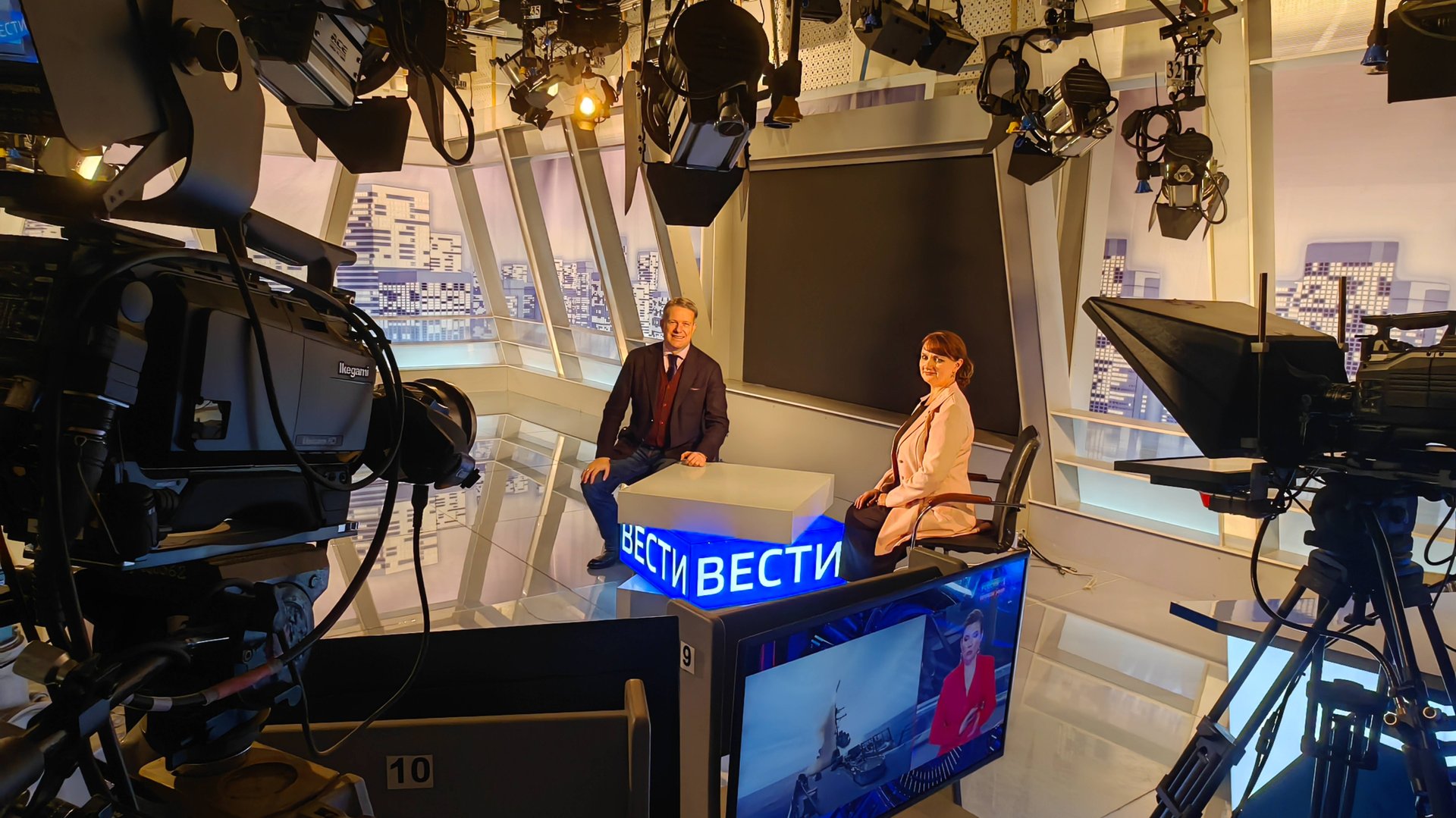 Денис фон Мекк о патриотизме Чайковского на ТВ ГТРК Владимир Вести с Яной Тарасовой