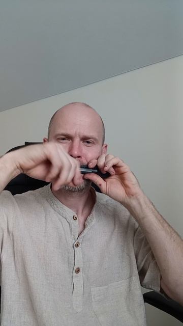 Варган черный под карбон Фа диез