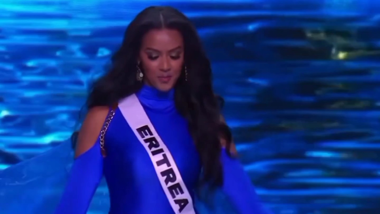Эритрея Мисс Вселенная 2024 (73) Дефиле в купальнике Eritrea Snit Tewoldemedhin Miss Universe 2024