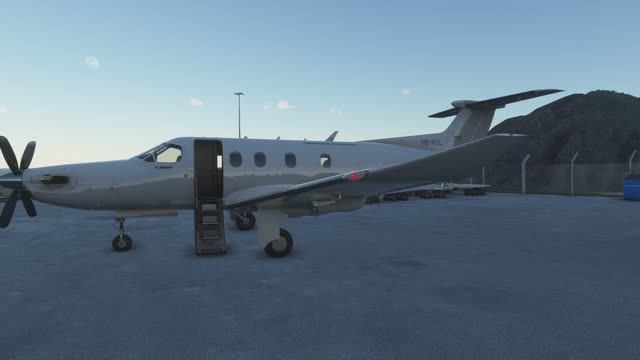 MSFS-2020.Pilatus PC12(Carenado). TNCS. SABA Island. Landing/Takeoff. Остров САБА. Взлет-Посадка