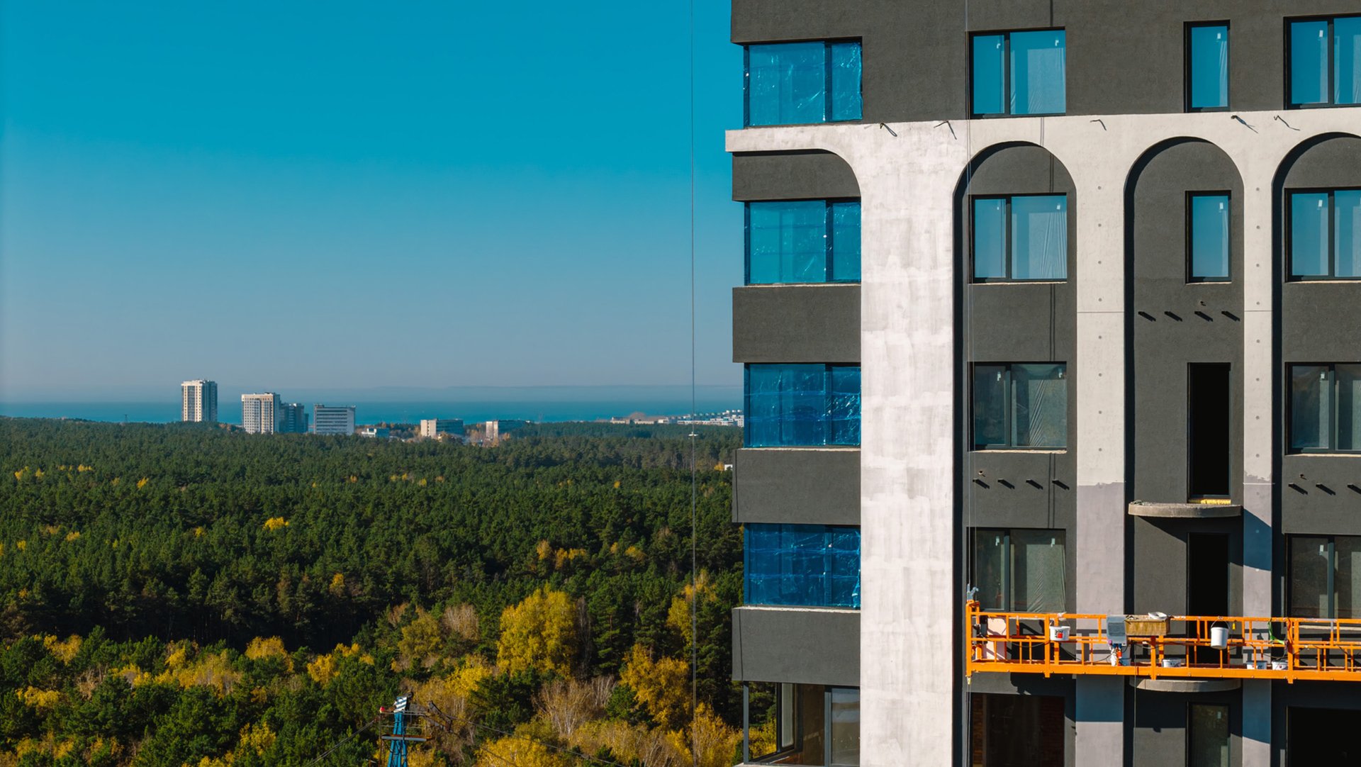 Ход строительства Пульсар (сентябрь)