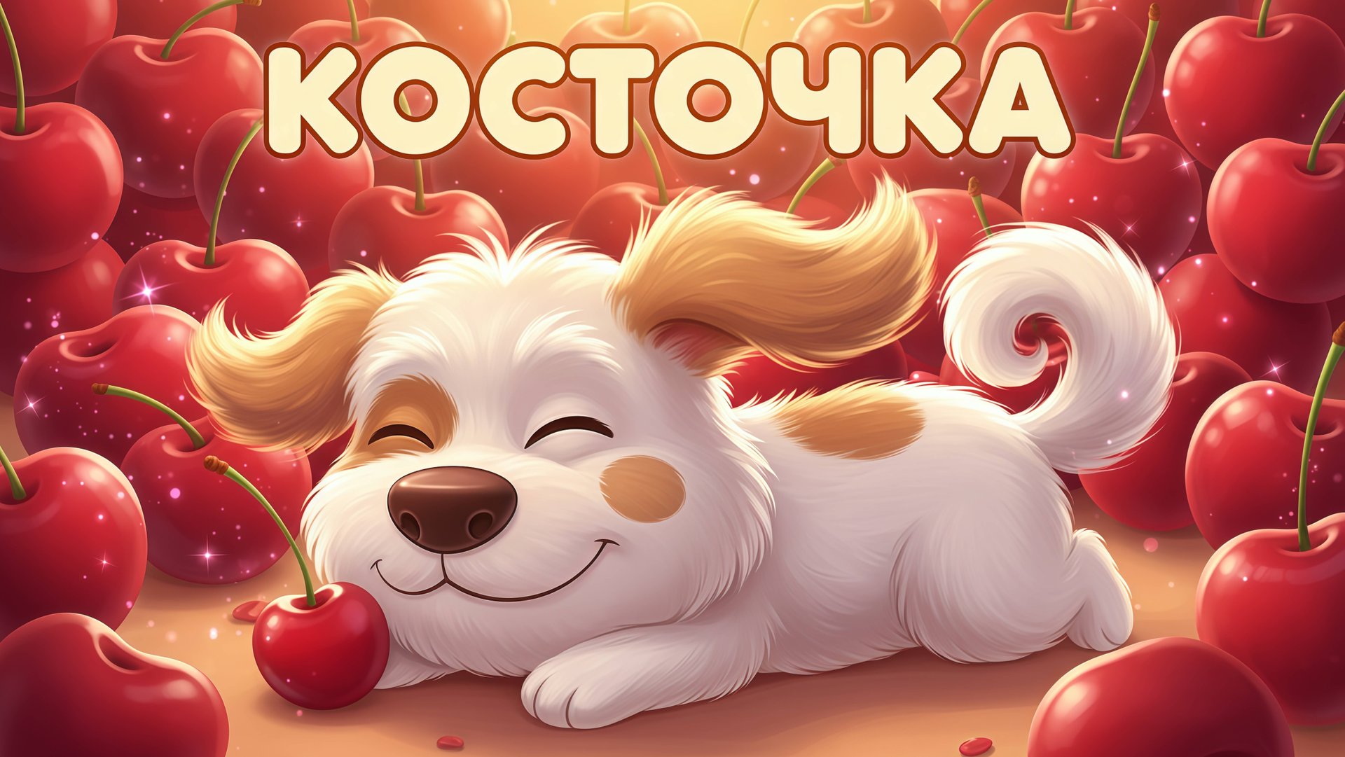 СОБАЧКА БОНЯ. КОСТОЧКА.МУЛЬТФИЛЬМ ДЛЯ ДЕТЕЙ 🐶🍒