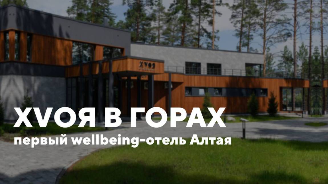 ХVОЯ в горах алтая