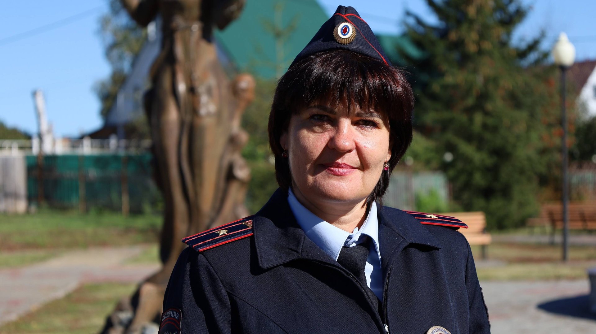 Жанна Потарыкина на I этапе конкурса «Народный участковый 2025» вошла в десятку сильнейших