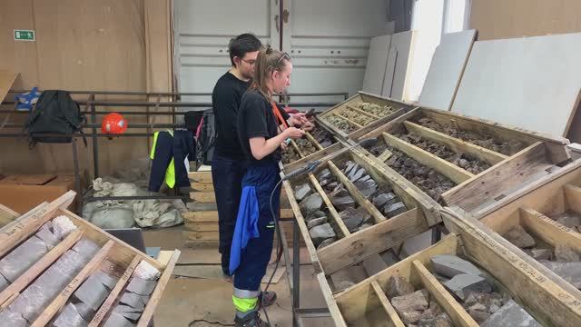 Казахстан. Геолого-структурная документация керна, Коктас-Шарыкты, Группа ИГТ, Сезон 2025 г.