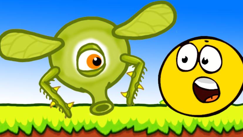 КРАСНЫЙ ШАРИК младший выбирается из плена #17 ИГРА Red Ball 5 на канале Мистер Игрушкин