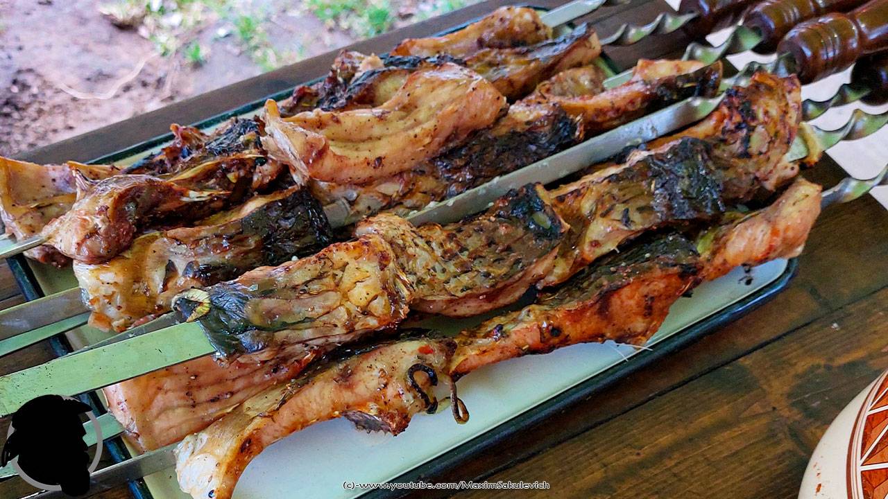 Шашлык из Карпа