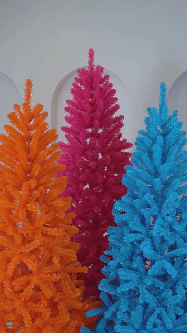 Обзор на коллекцию искусственных елей "Карнавал" из мягкой хвои ПВХ, ЕлкиТорг