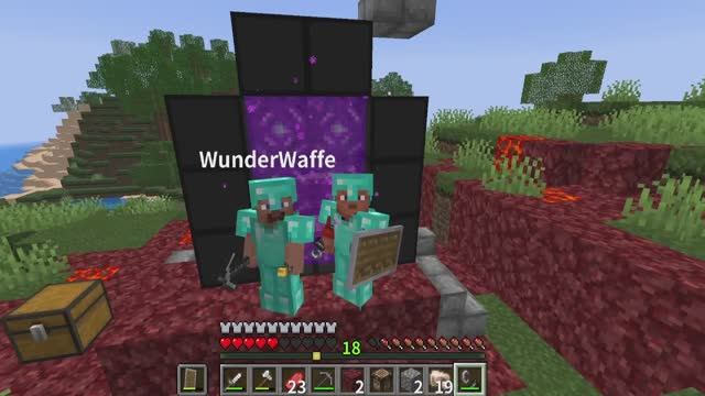 выживание с ДРУГОМ! часть N1