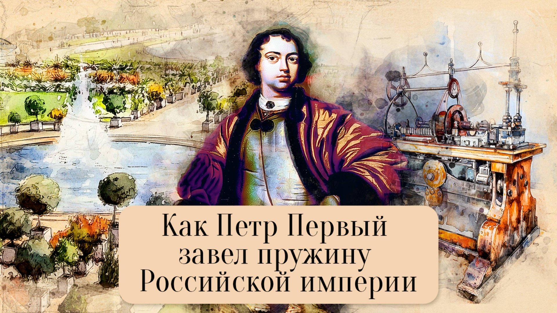 Как Петр Первый завел пружину Российской империи