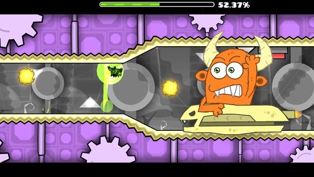 Название уровня и его ID: MONSTER MISCHIEF (42843431) думаю, что это будет фри демон.