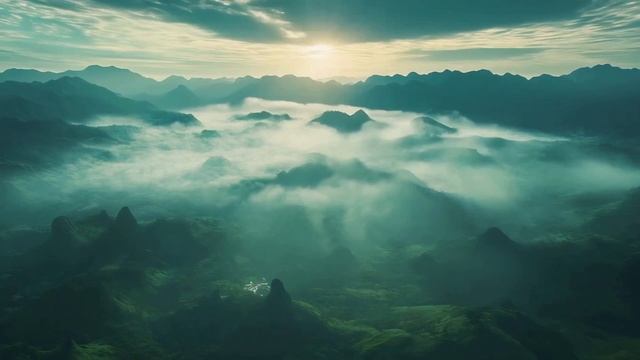 Ambient Music & Sunset Meditation