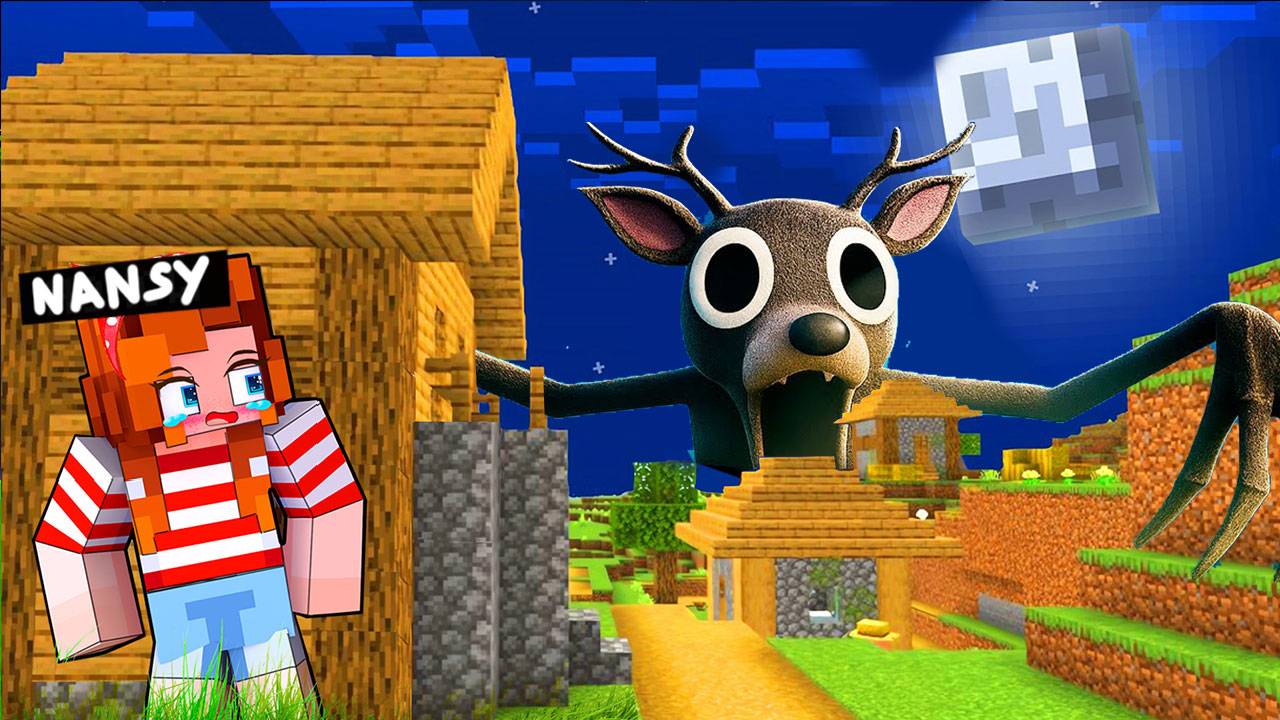 Я ПРОВЕЛА 99 НОЧЕЙ В ЛЕСУ В МАЙНКРАФТ!