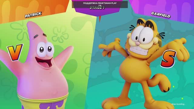 ПАТРИК ПРОТИВ МУЛЬТЯШНЫХ ГЕРОЕВ. КТО ПОБЕДИТ??? Nickelodeon All-Star Brawl. Серия 2.