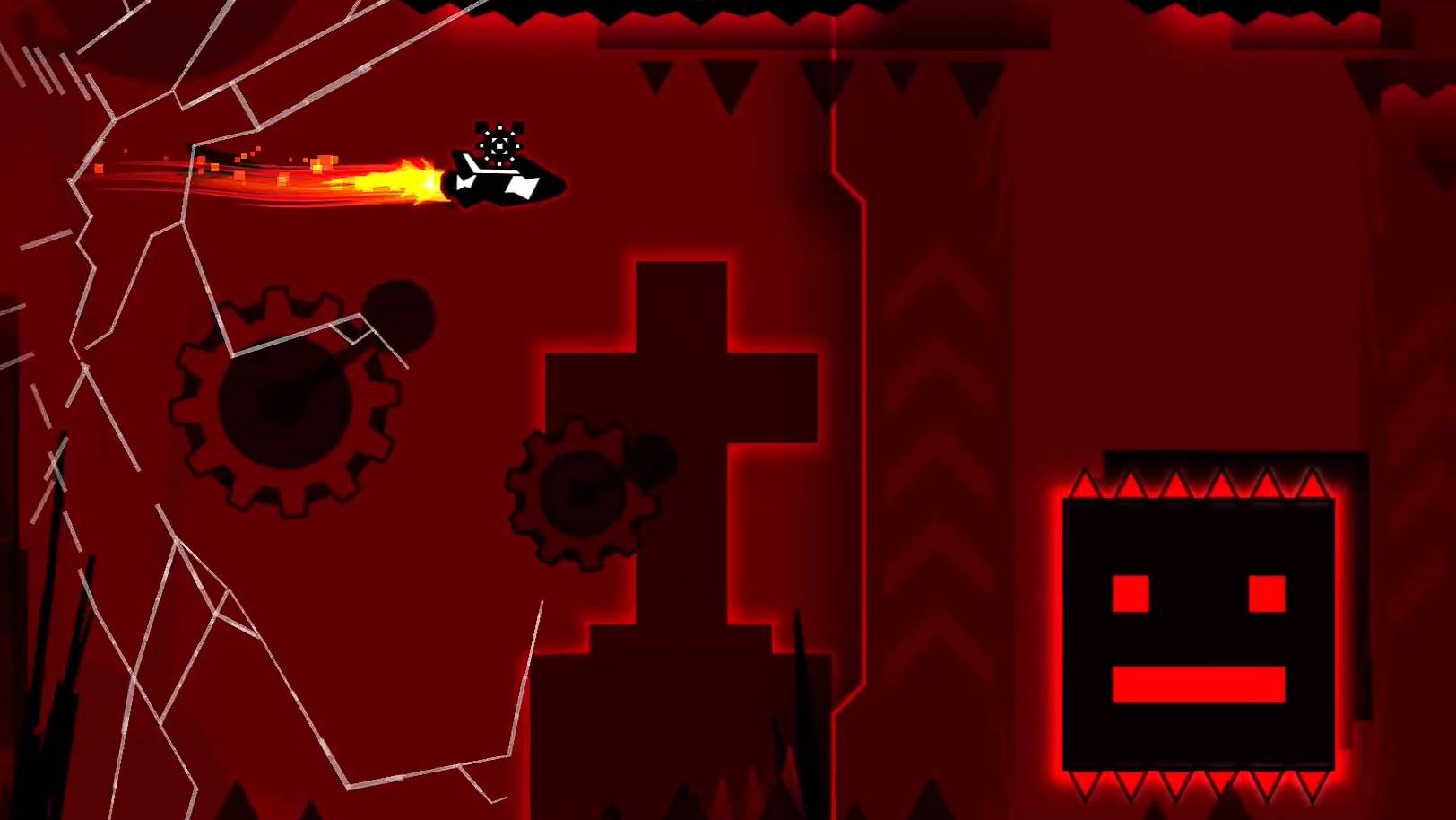 УЛЬТРА КРАСНЫЙ ИЗИ ДЕМОН В Geometry dash!