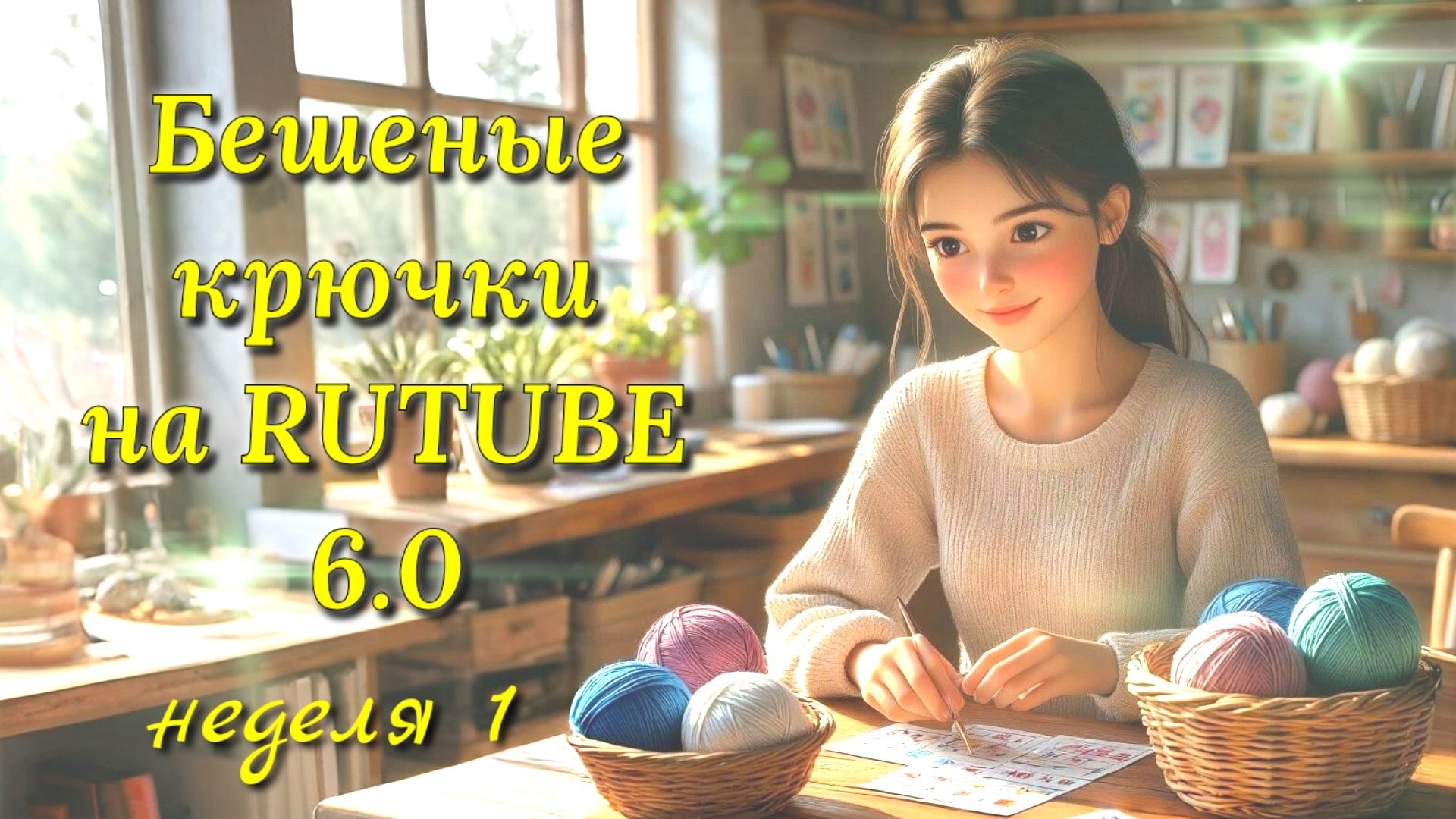 Неделя первая, провальная. Довязать котошарф спицами.