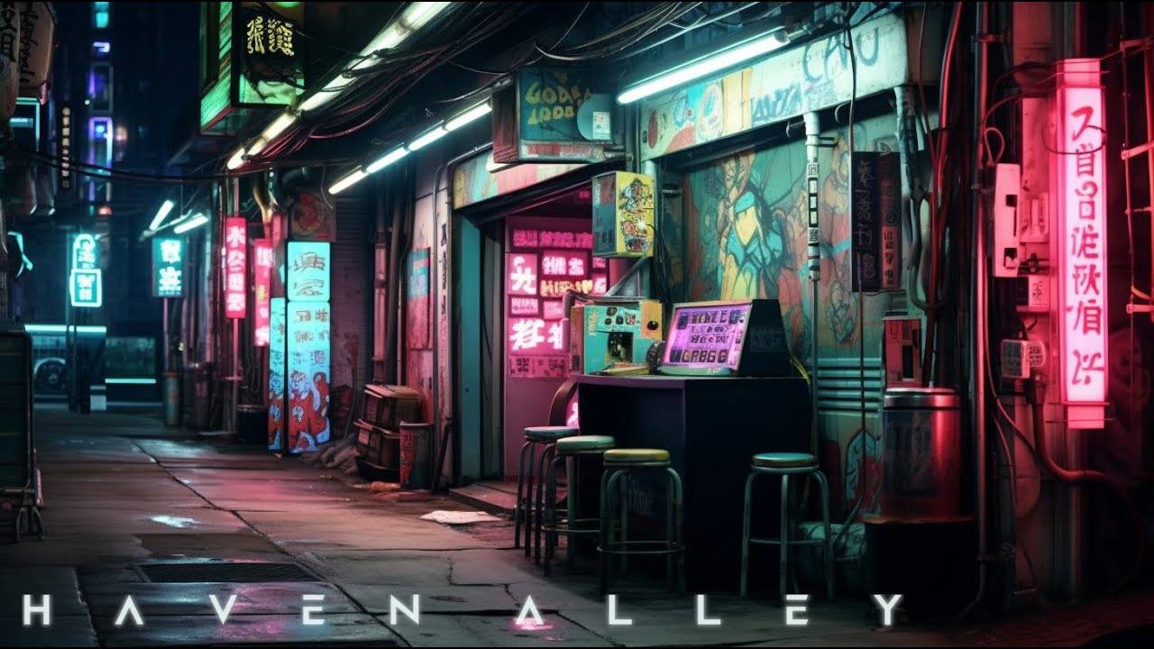 Haven Alley - Cyberpunk Ambient Music for FOCUS and PRODUCTIVITY