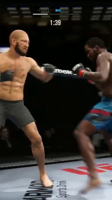 Гольцов нокаутирует Андерсона в UFC 4 #shorts #денисгольцов #кориандерсон #ufc4 #pfl