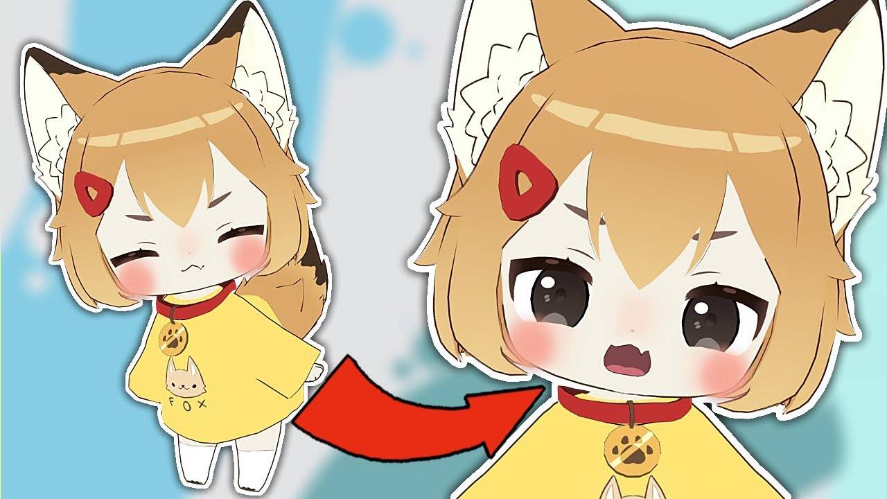 Я сделал эту модель Vtuber бесплатно за 3 дня | Советы для chibi vtubers в 3D