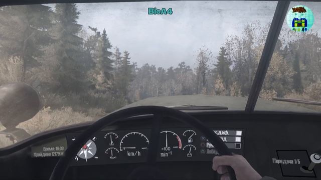 MudRunner. 8 Болото. Только игровой процесс. Без комментария.