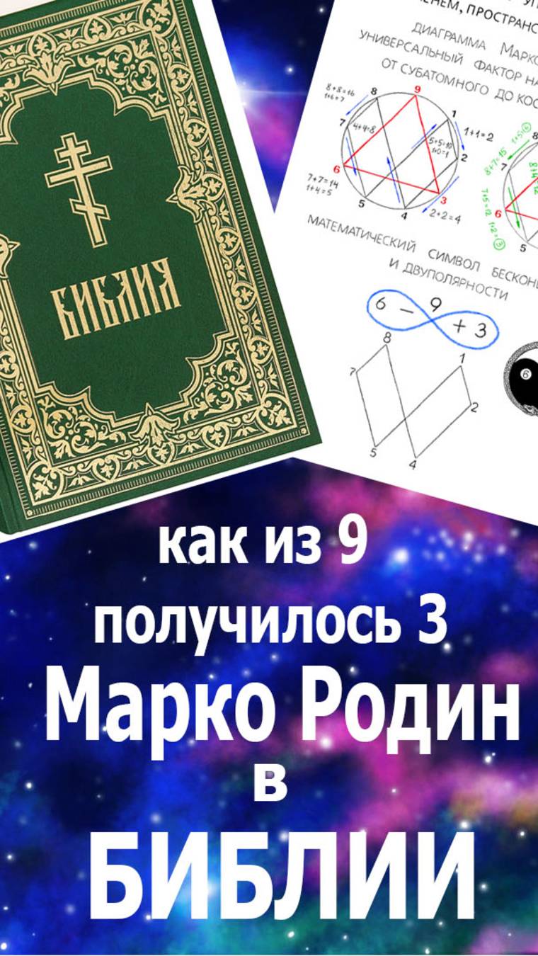 369 Марко Родин в Библии. Как из 9 получилось 3.(Новокрещенова А.)