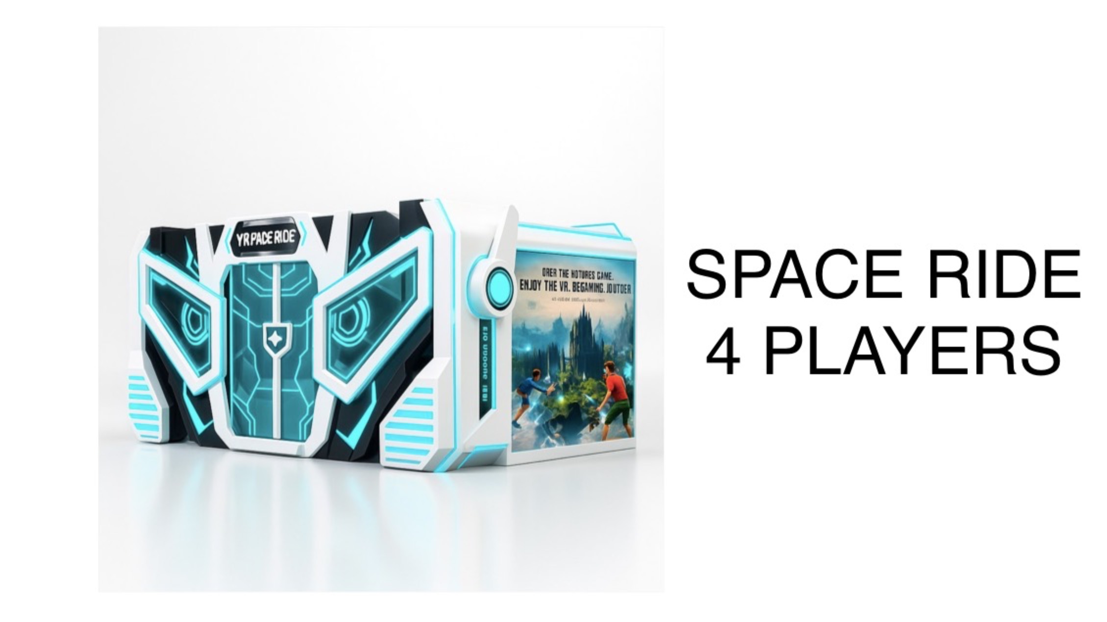 Movie Power Space Ride 4 Players