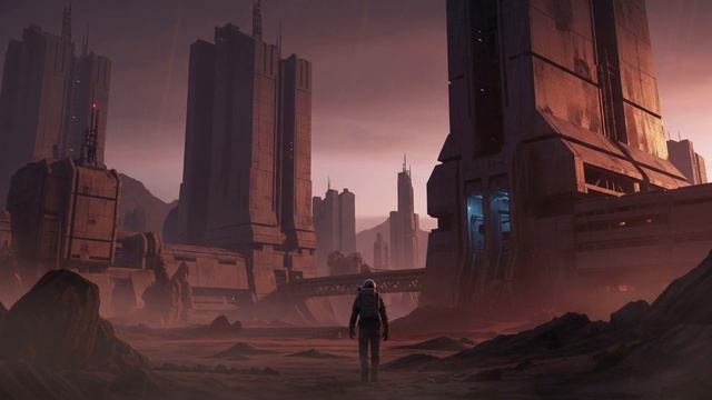 You're exploring a long abandoned dystopian city.