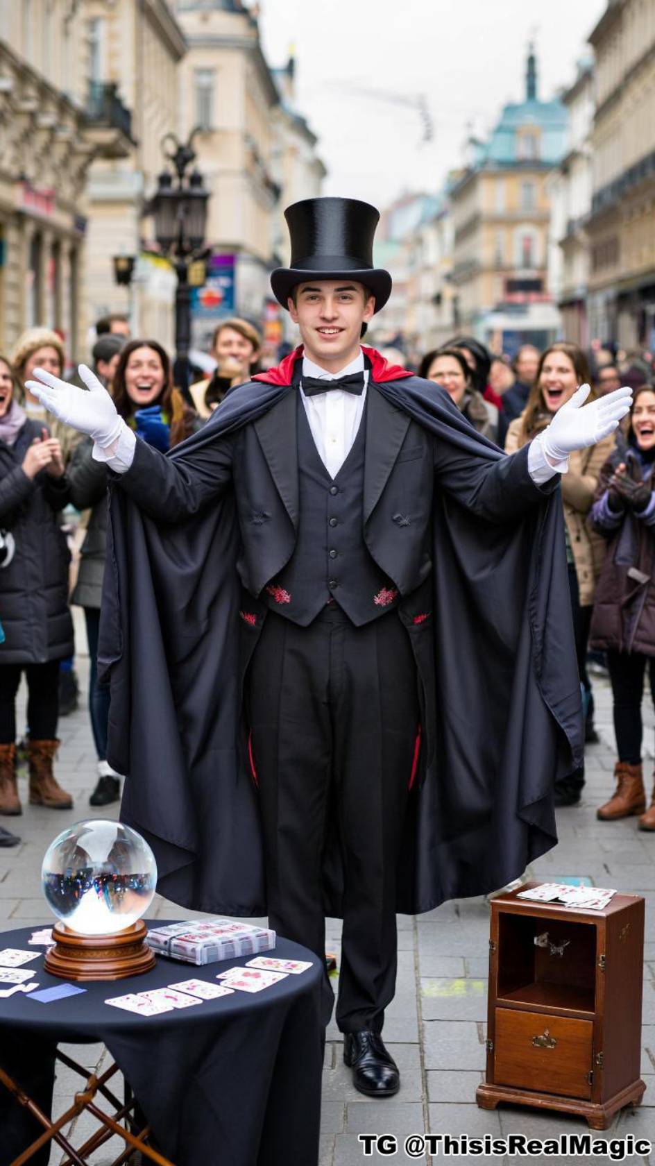 Это настоящая магия. This is real magic.