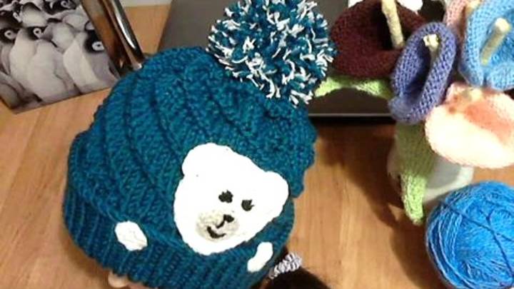 Винтовой рельефный рисунок-отличная идея для шапочки. Про убавки Видео 2.