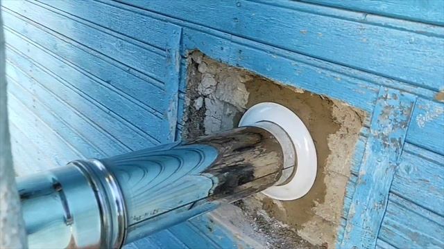 2-5 октября. Дымоотвод готов. Пакую радиаторы.