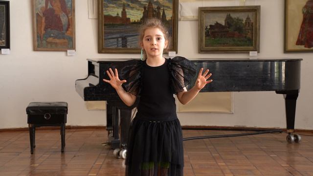 Милана Маслова 7 лет, художественное слово, #харизмарулит